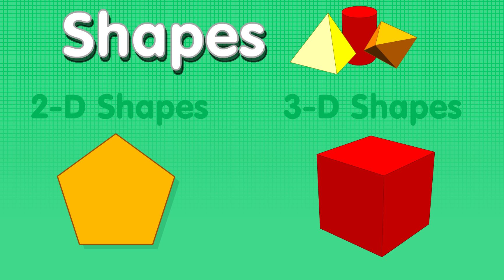 Shapes 2D And 3D Shapes Primaryedutech