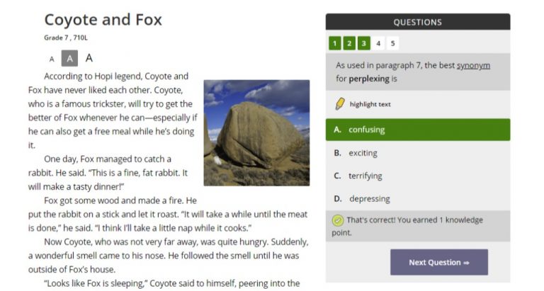 Reading Comprehension with Read Theory - primaryedutech.com